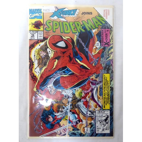 Spiderman Comic Xforce Joins Spiderman, certificate spiderma... | Barnebys