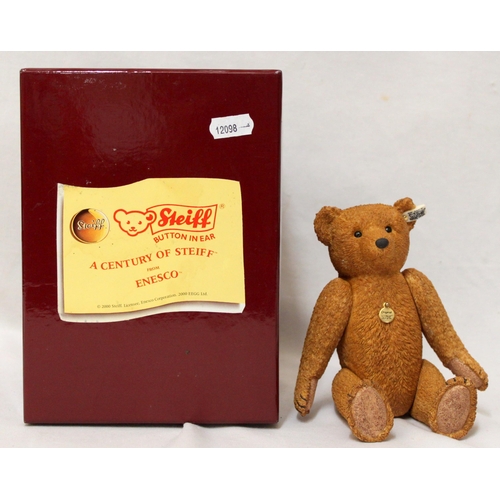 Enesco Steiff Figurine PB55 First Ever Steiff Bear limited e... | Barnebys