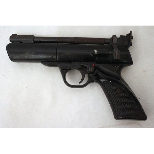 Webley & Scott Tempest .22 Pistol, spring powered air pistol | Barnebys