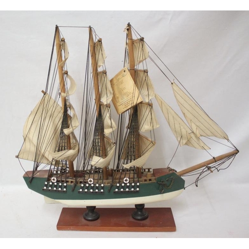 Model of a Ship, hand built by Hadrianus, Augustus approx. 1... | Barnebys