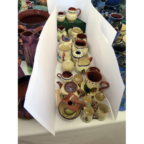 A Selection of West Country Pottery Motto Ware including Wat... | Barnebys