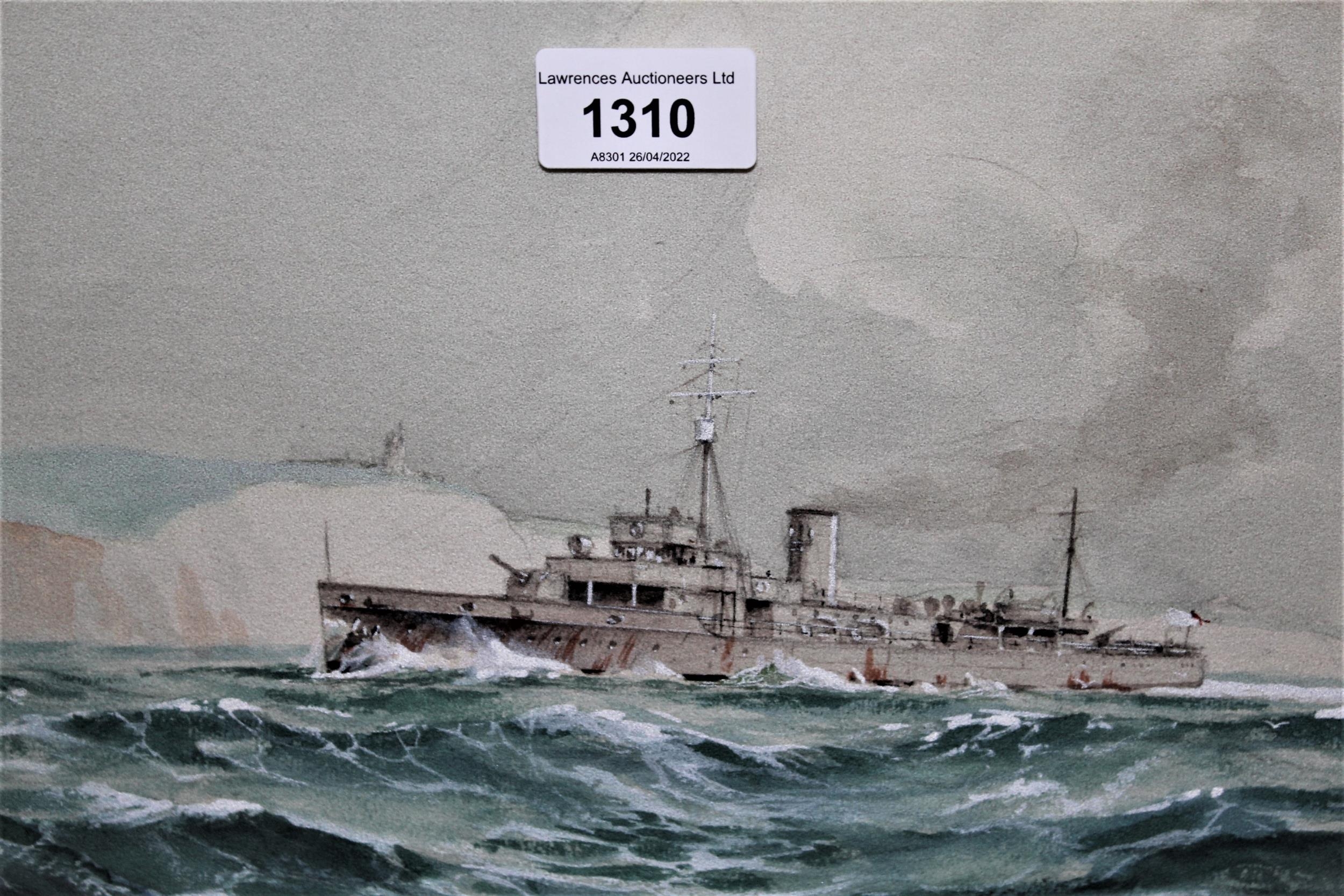 Gordon Ellis, watercolour, portrait of a - auctions & price archive