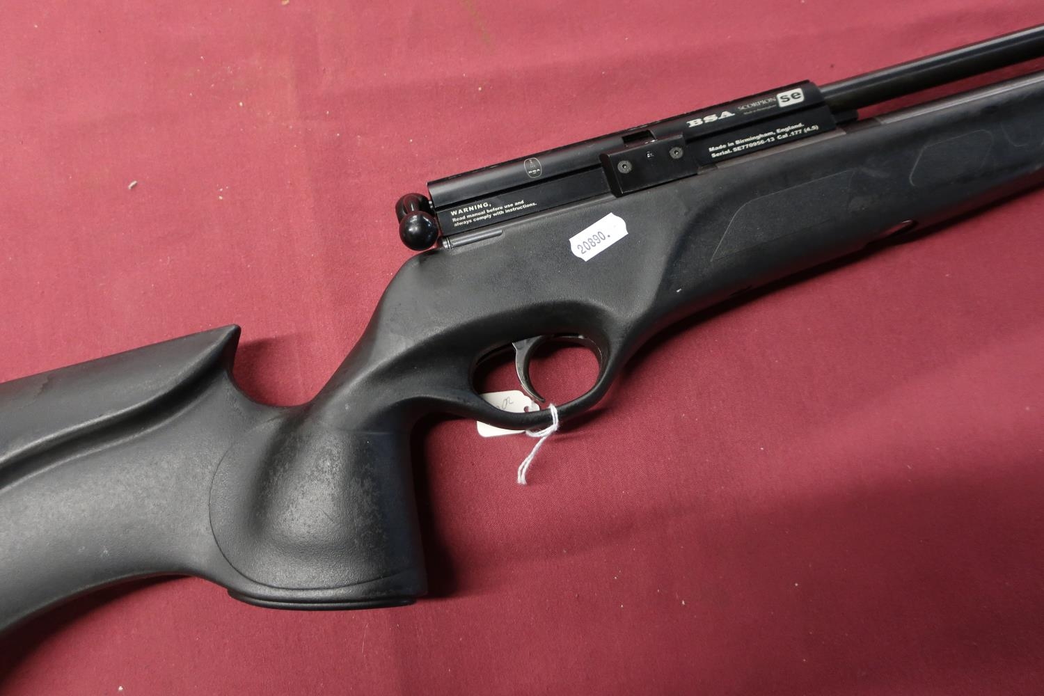 BSA Scorpion SE .177 tactical pre-charge - auctions & price archive