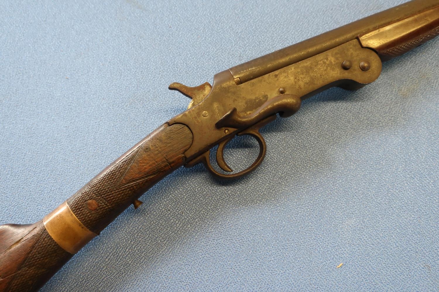 Belgian .410 side lever opening shotgun - auctions & price archive