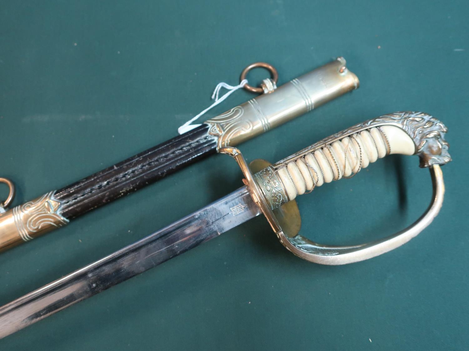 Circa WWI German navel officers sword - auctions & price archive