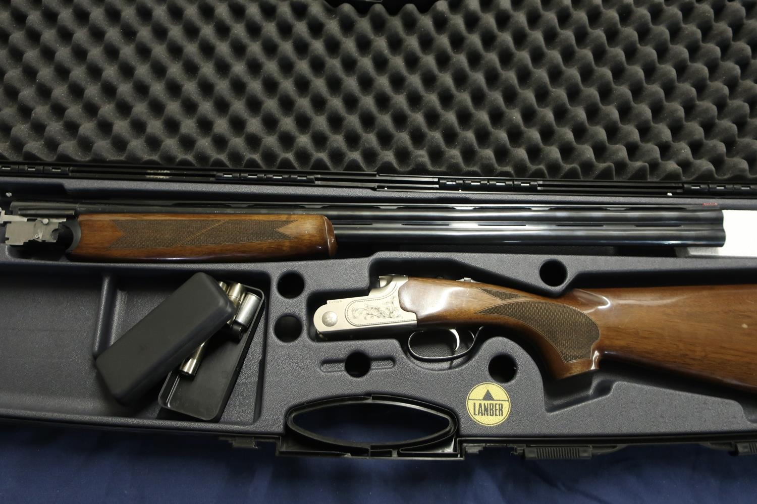 Cased Lanbar T2020 20 bore over under - Auktionen & Preisarchiv