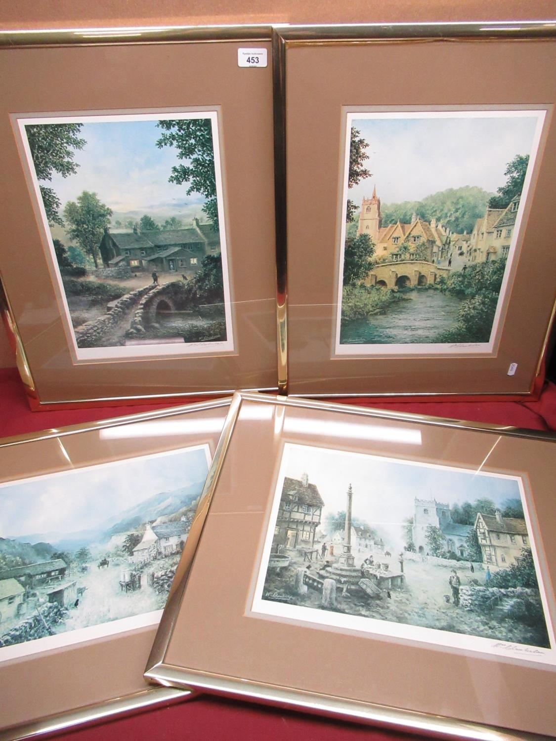 Set of Ltd edition signed artist prints - auctions & price archive