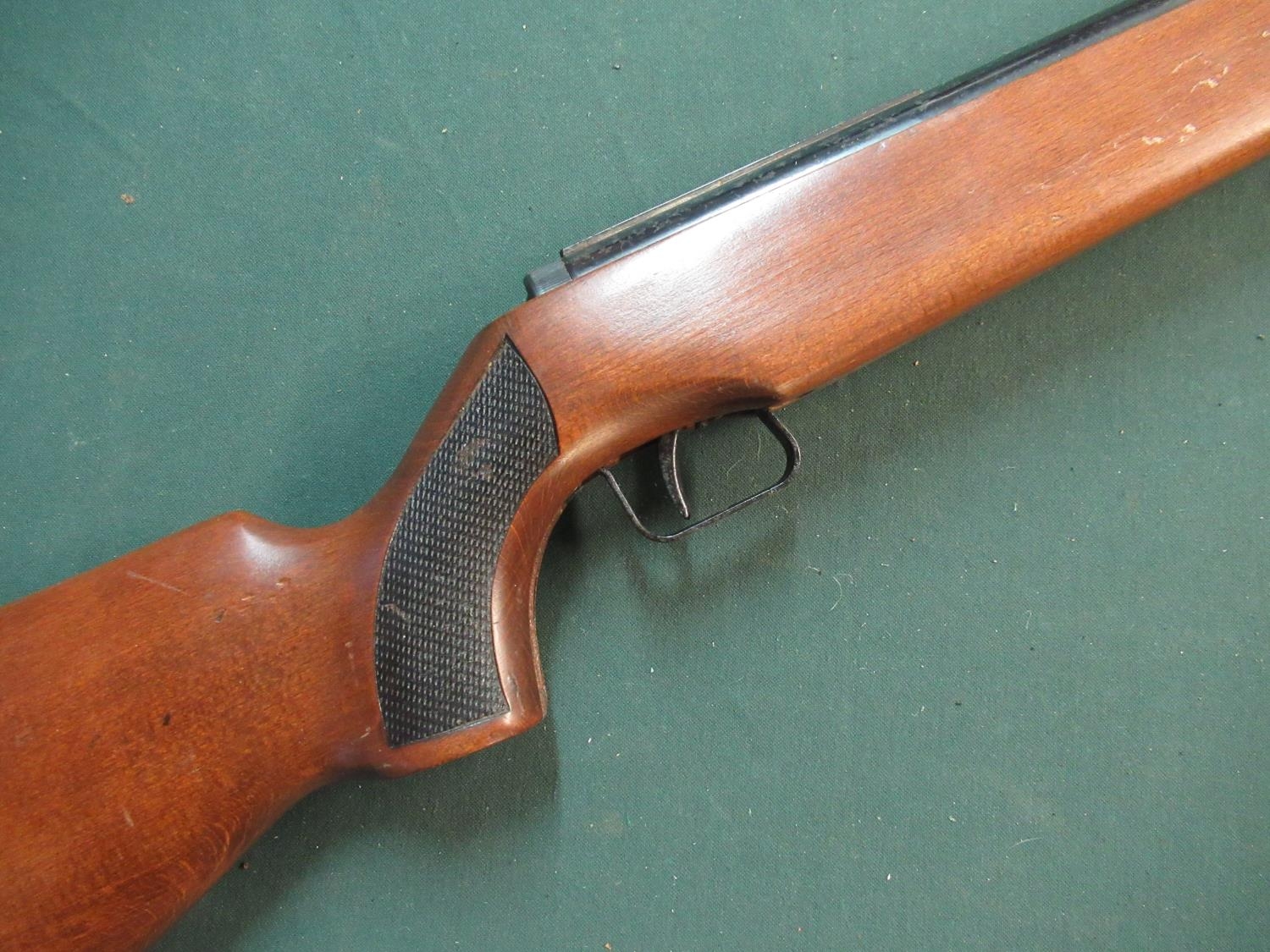 Diana model 50 .22 under lever air rifle - auctions & price archive