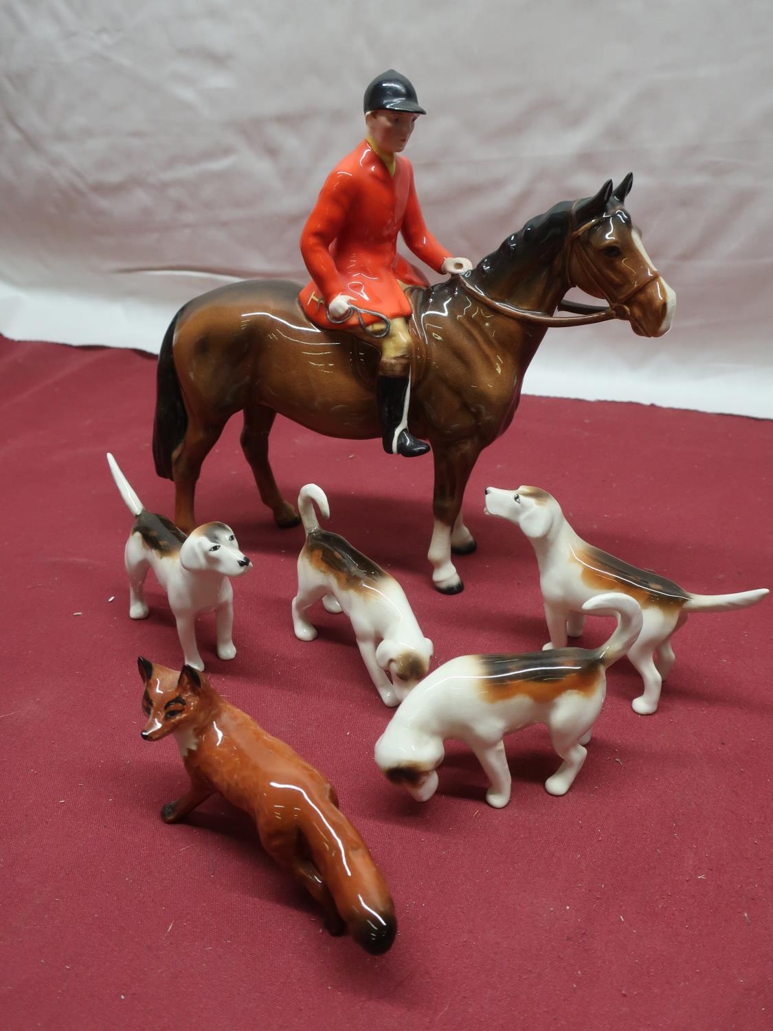 Beswick hunting figures including - auctions & price archive