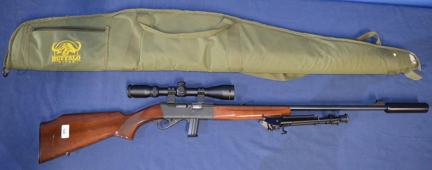 Anschutz .22 semi-auto rifle fitted with - Auktionen & Preisarchiv