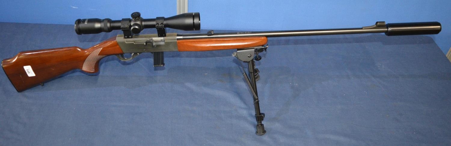 Anschutz .22 semi-auto rifle fitted with - Auktionen & Preisarchiv