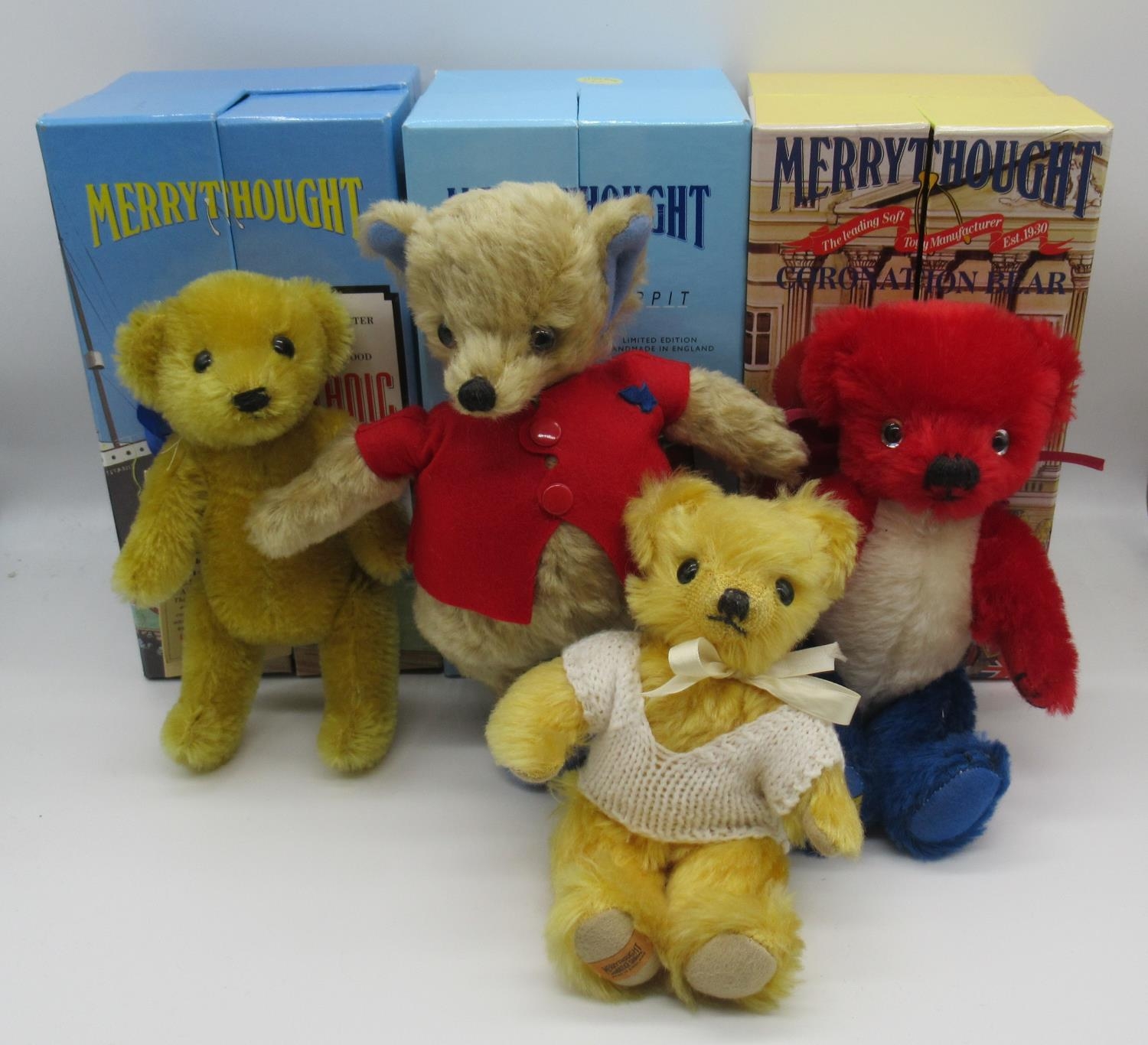 Merrythought Limited Edition Mr Whoppit - auctions & price archive