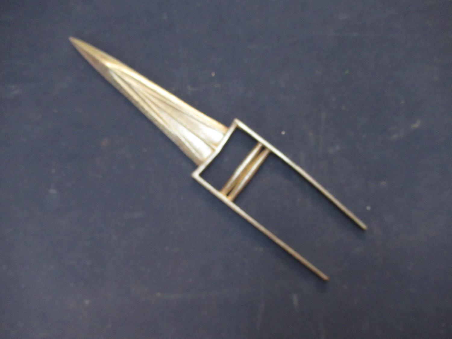 Indian katar dagger, 9 1/2" double edged - auctions & price archive