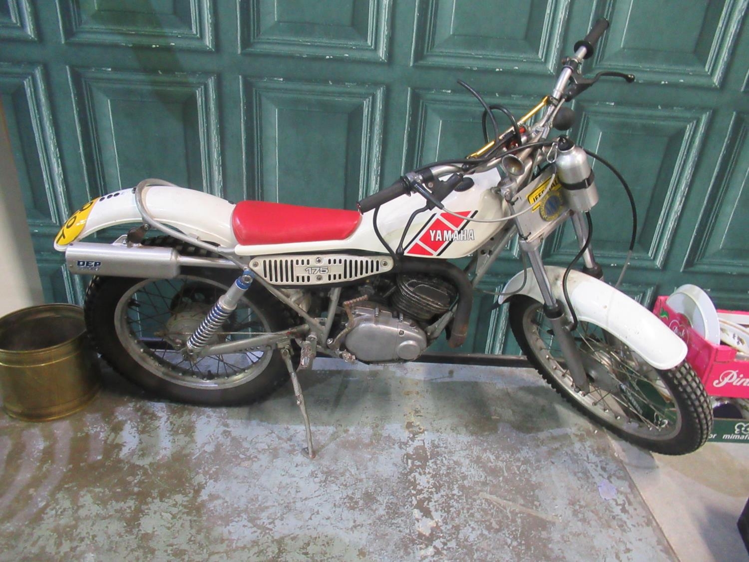 Yamaha 175cc two-stroke trials bike - auctions & price archive