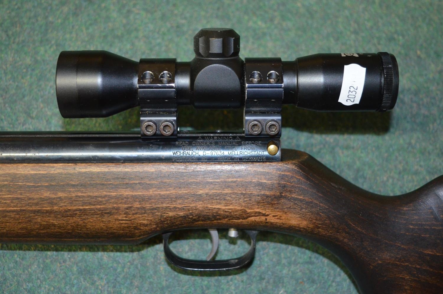 Weihrauch HW57 under lever air rifle - auctions & price archive