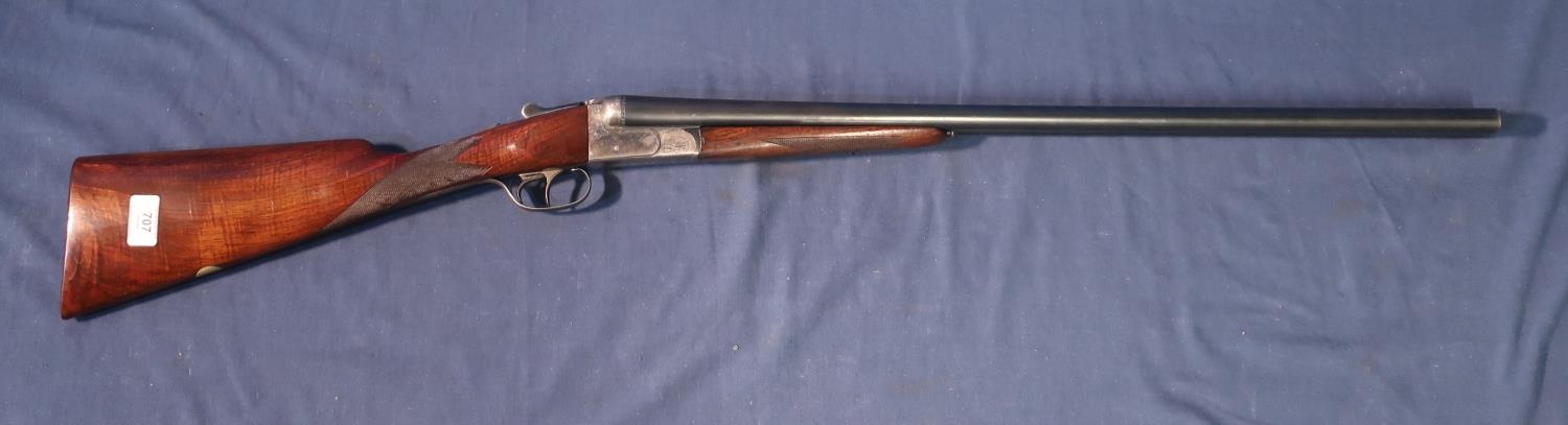 AYA 12B side by side box lock ejector - auctions & price archive