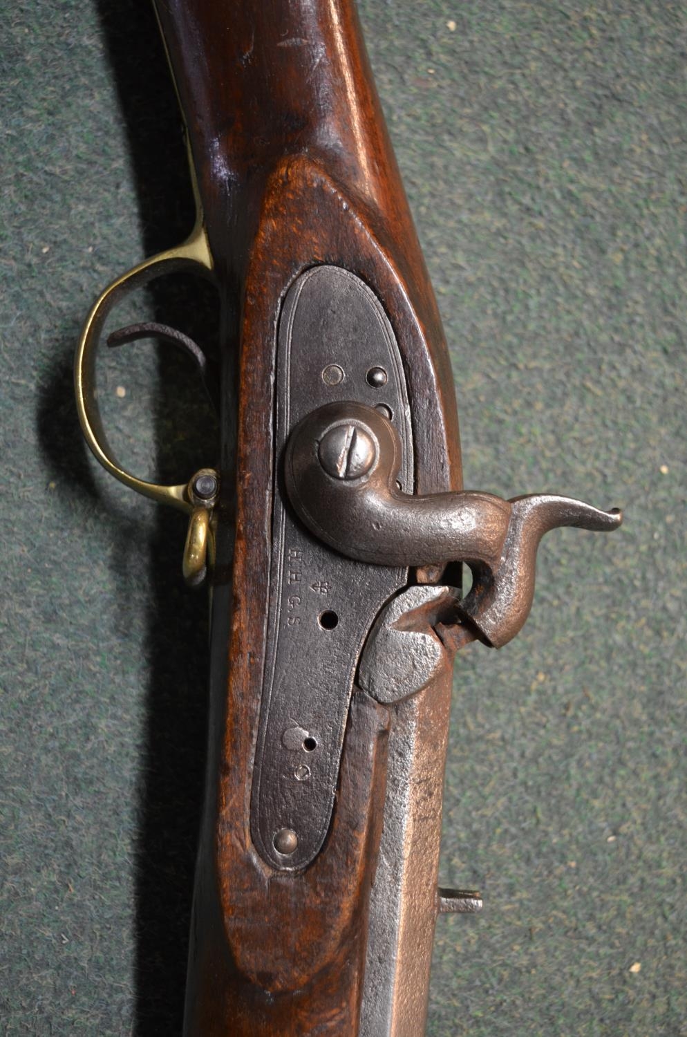 Converted flintlock to percussion cap - auctions & price archive