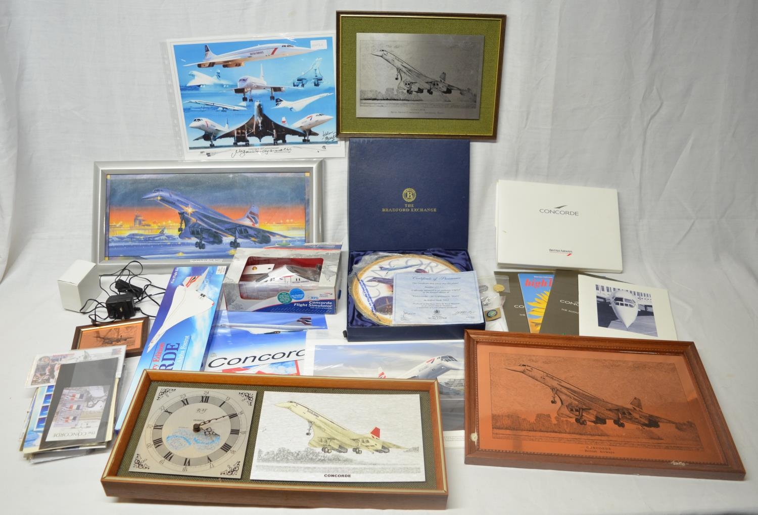 Collection of Concorde ephemera - auctions & price archive