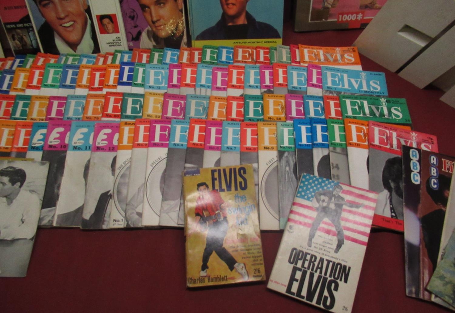 Elvis Board Game, Elvis Jigsaw Puzzle - Auktionen & Preisarchiv