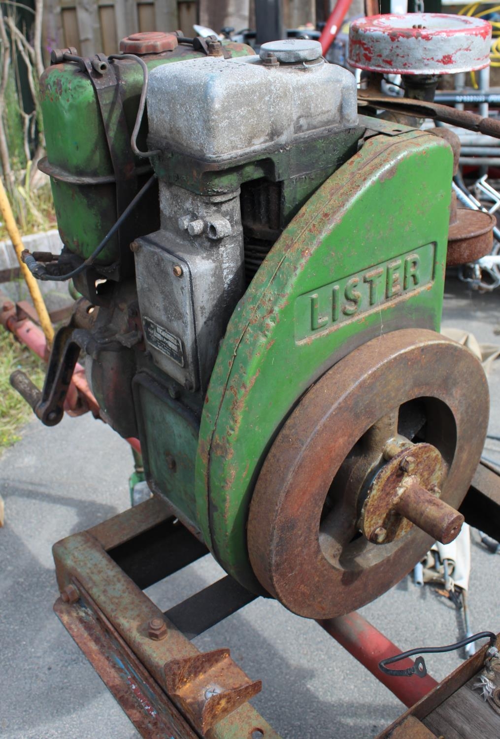 Lister stationary engine with HP - auctions & price archive