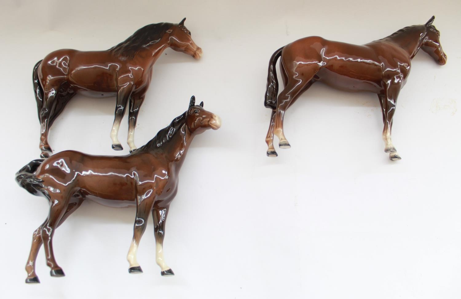 Group of Beswick models - Racehorse - auctions & price archive