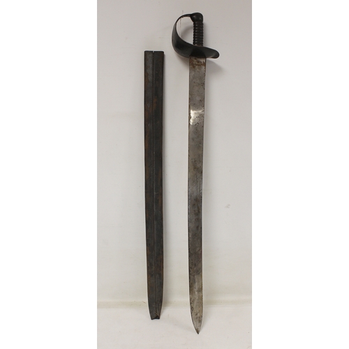 1870 British Naval lead cutter training / feat sword measuri... | Barnebys