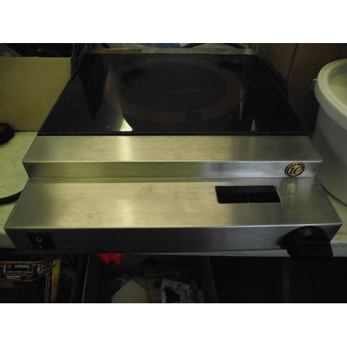 Schott ceramic and stainless steel hob.