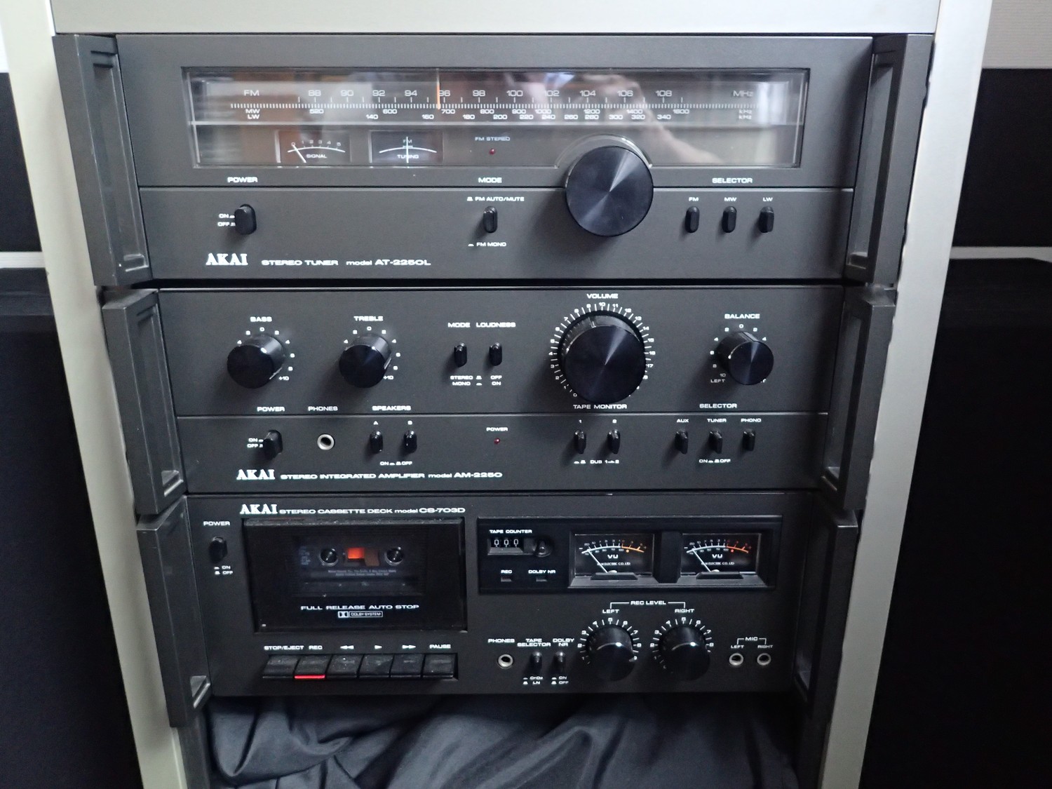 Akai ltd edition separates rack mounted stereo fully working recently ...