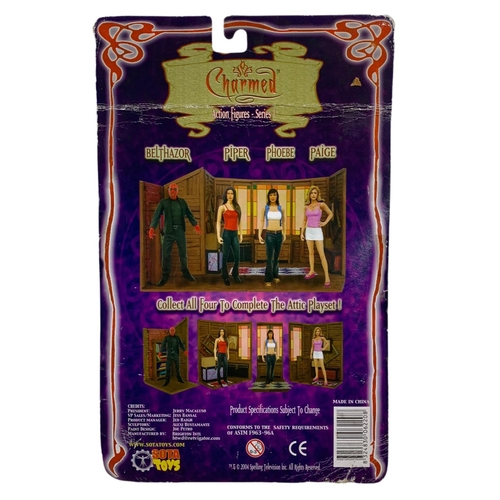 3 Sota Toys Charmed action figures in boxes. Belthazor, Piper and ...